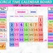 Circle Time Calendar Board Printable, Months of the Year, Days of the ...