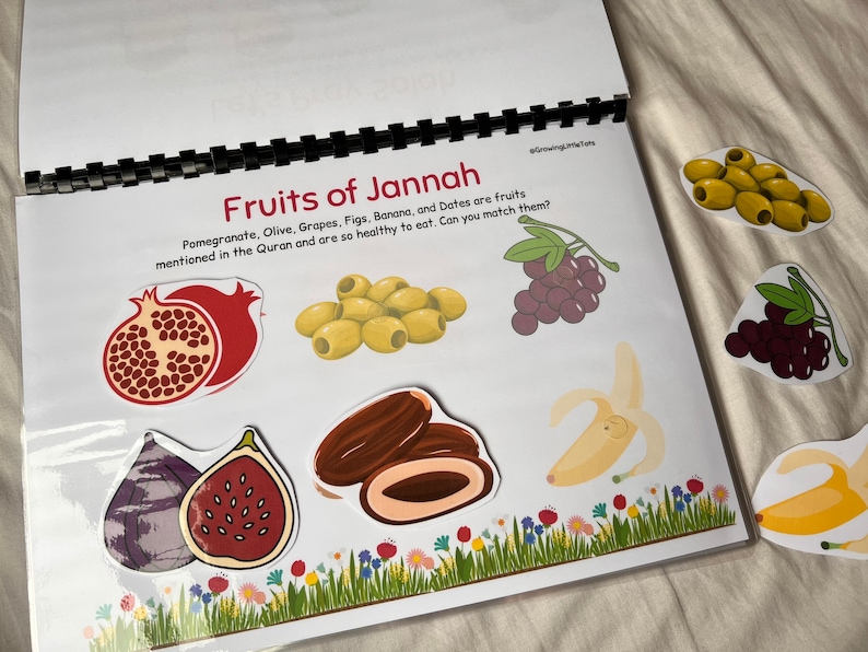 Islamic Toddler Busy Book, Islamic Themed Learning Binder, Ramadan ...