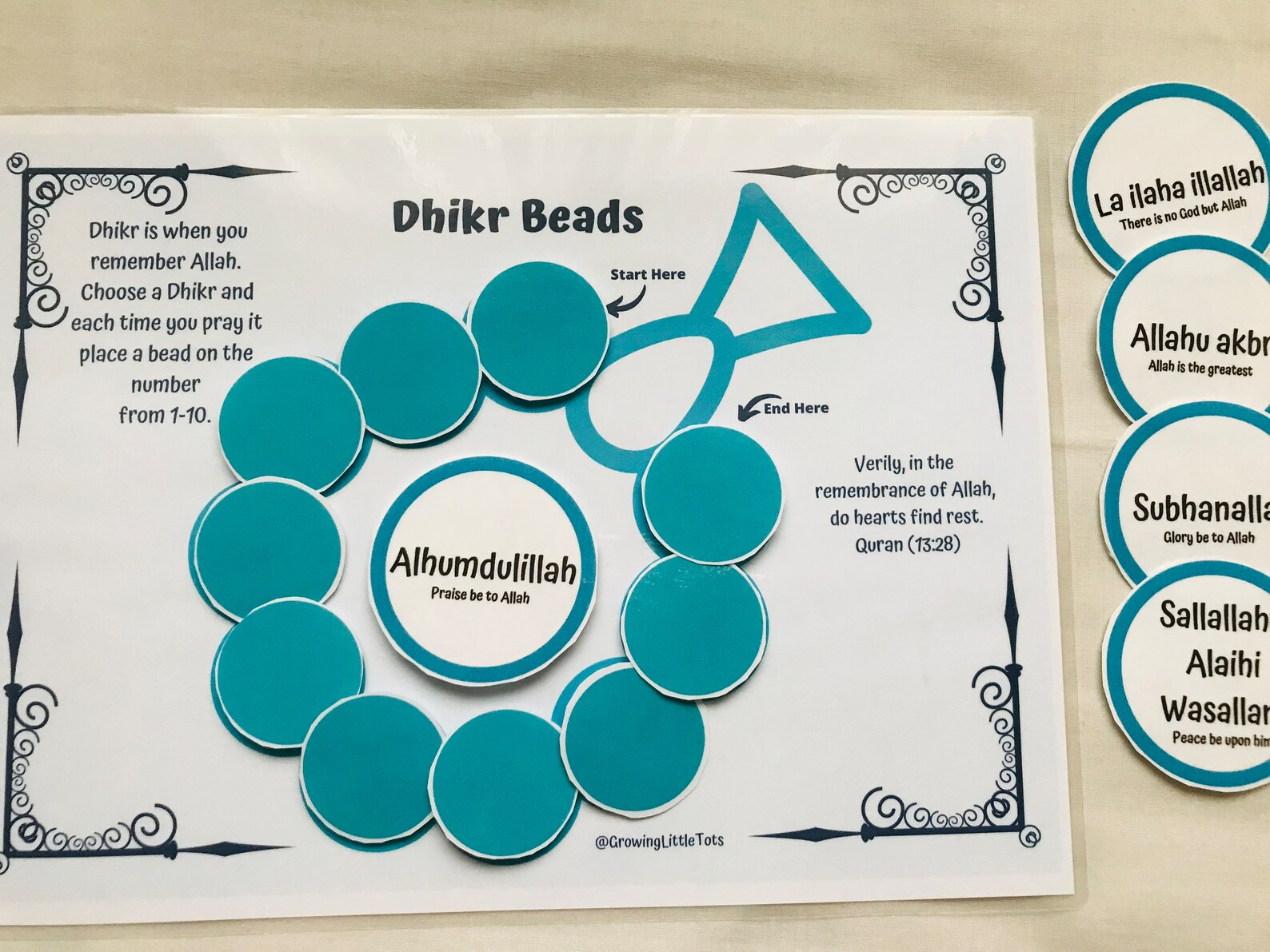 Islamic Busy Book Islamic Learning Binder Ramadan - Etsy