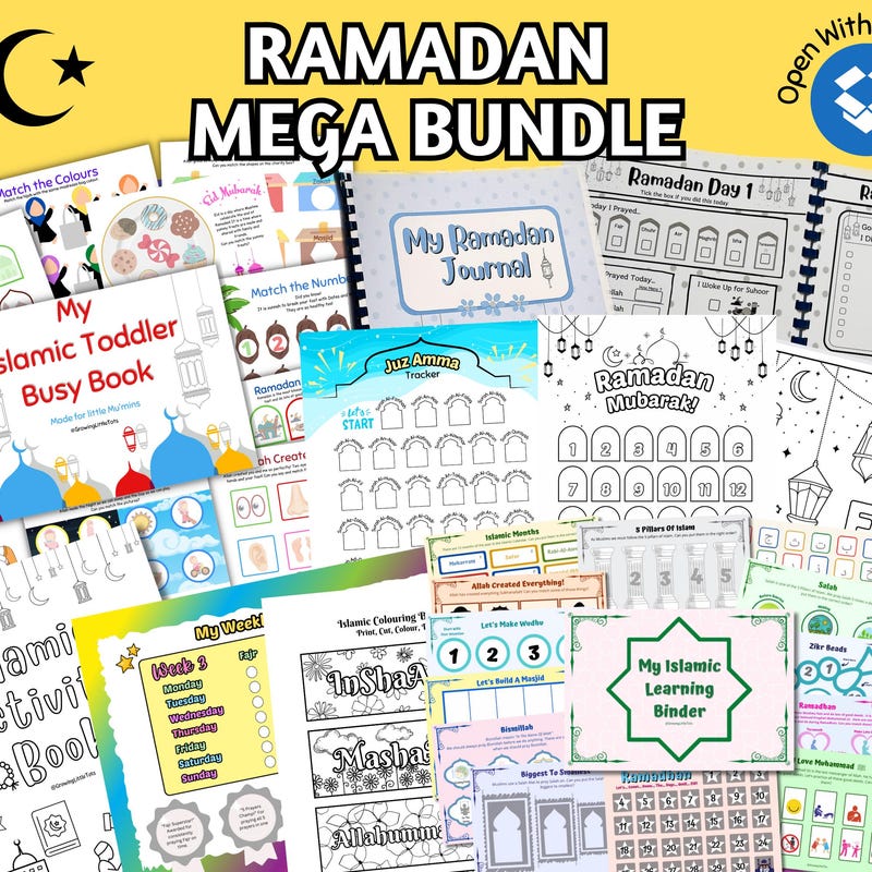 Ramadan Printable - Etsy