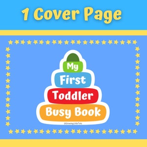 Toddler Busy Book | Learning Binder | Preschool Busy Book | Toddler ...