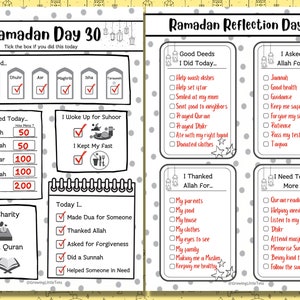 Ramadan Journal for Kids, Ramadan Activities, Islamic Worksheet ...
