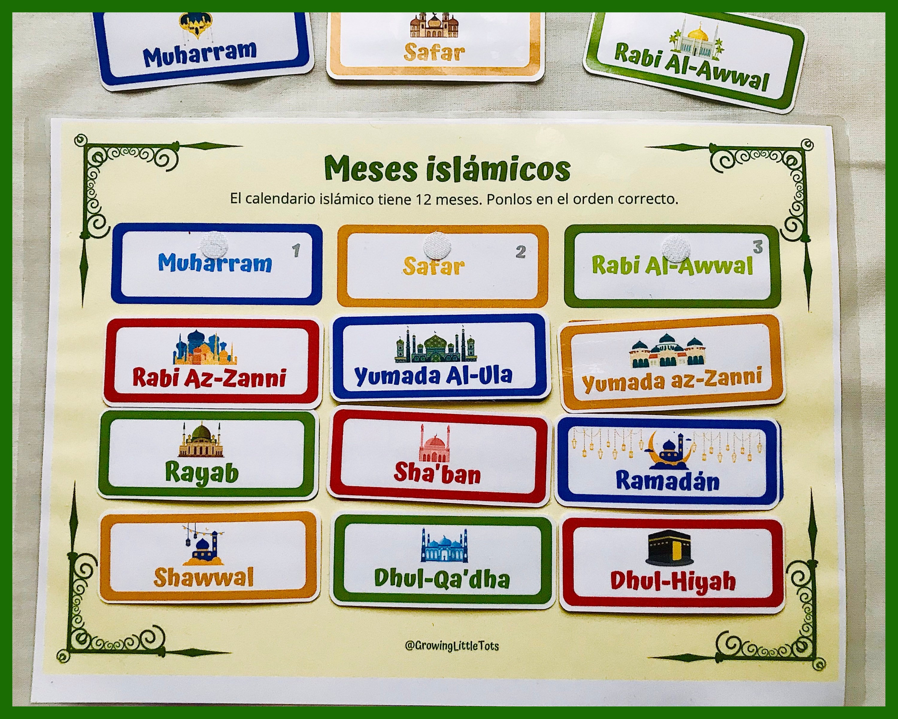 Spanish Islamic Busy Book Printable Spanish Islamic - Etsy