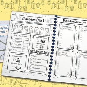 Ramadan Journal for Kids, Ramadan Activities, Islamic Worksheet ...