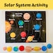 Space Busy Book, Pre-k Learning Binder, Kindergarten Busy Book, Solar ...