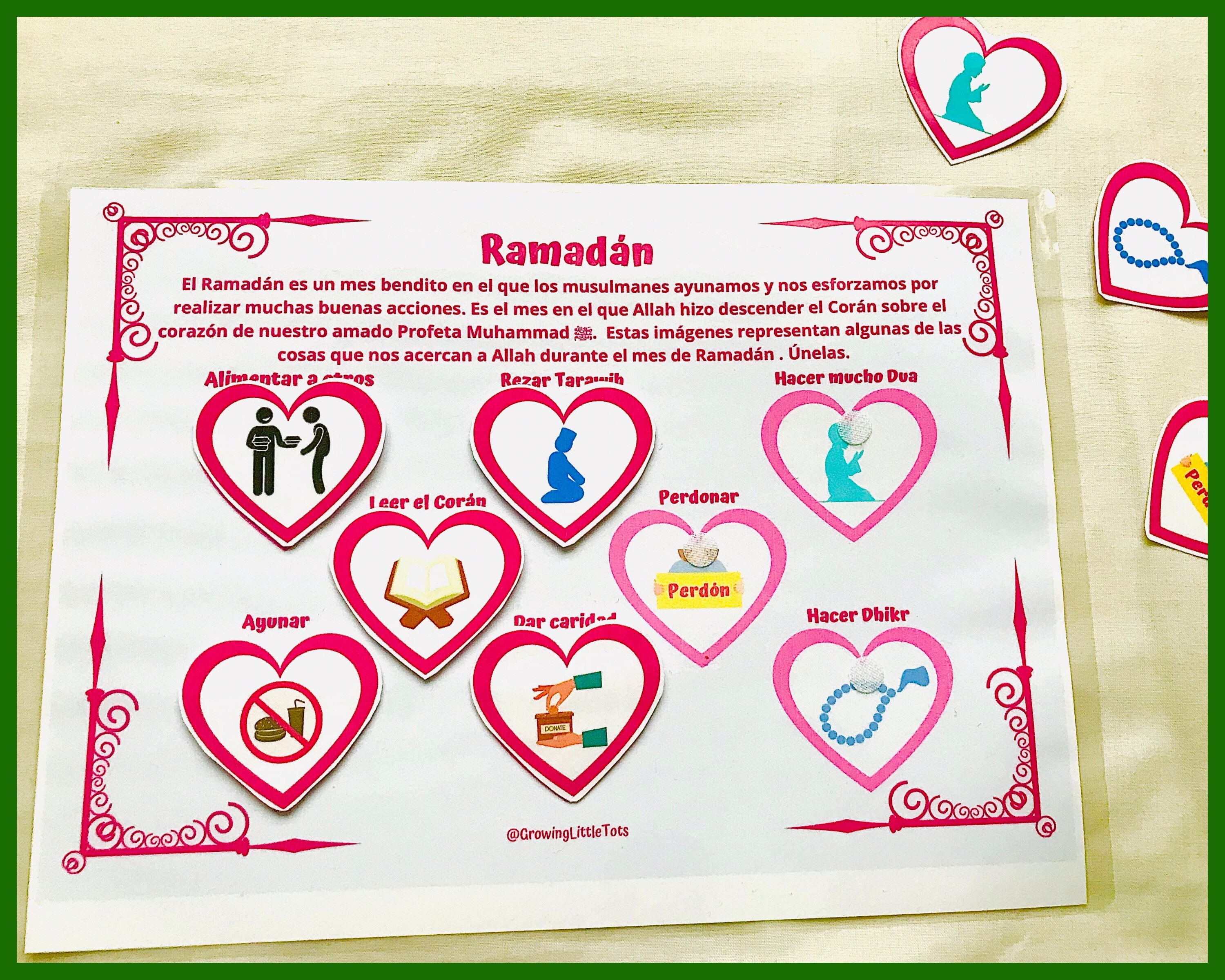 Spanish Islamic Busy Book Printable Spanish Islamic - Etsy