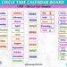 Circle Time Calendar Board Printable, Months of the Year, Days of the ...
