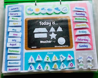 Circle Time Binder - Etsy