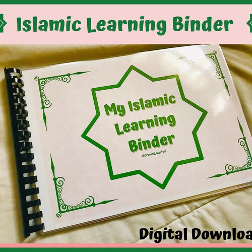 Islamic Busy Book Islamic Learning Binder Ramadan | Etsy