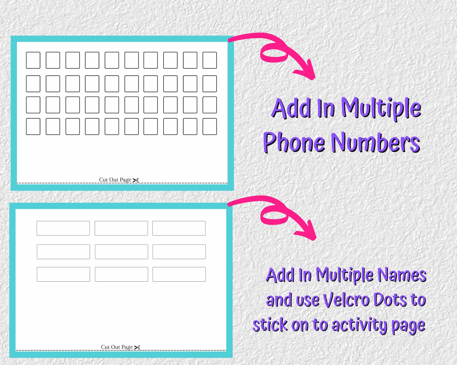 Phone Number Practice Activity Printable, Busy Book, I Know My Phone ...