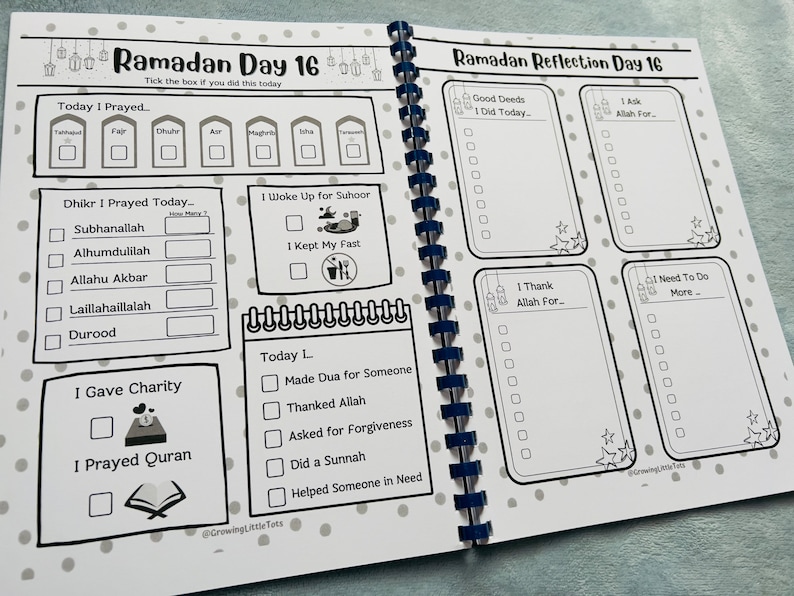 Ramadan Journal for Kids Ramadan Activities Islamic - Etsy