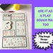 Number 1-10 Tracing Mat Printable Play Dough Mat Tracing Activity ...