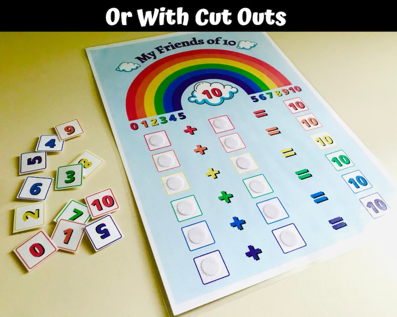 Number Bonds of 10, Learning Resources, Homeschool, Pre-school ...