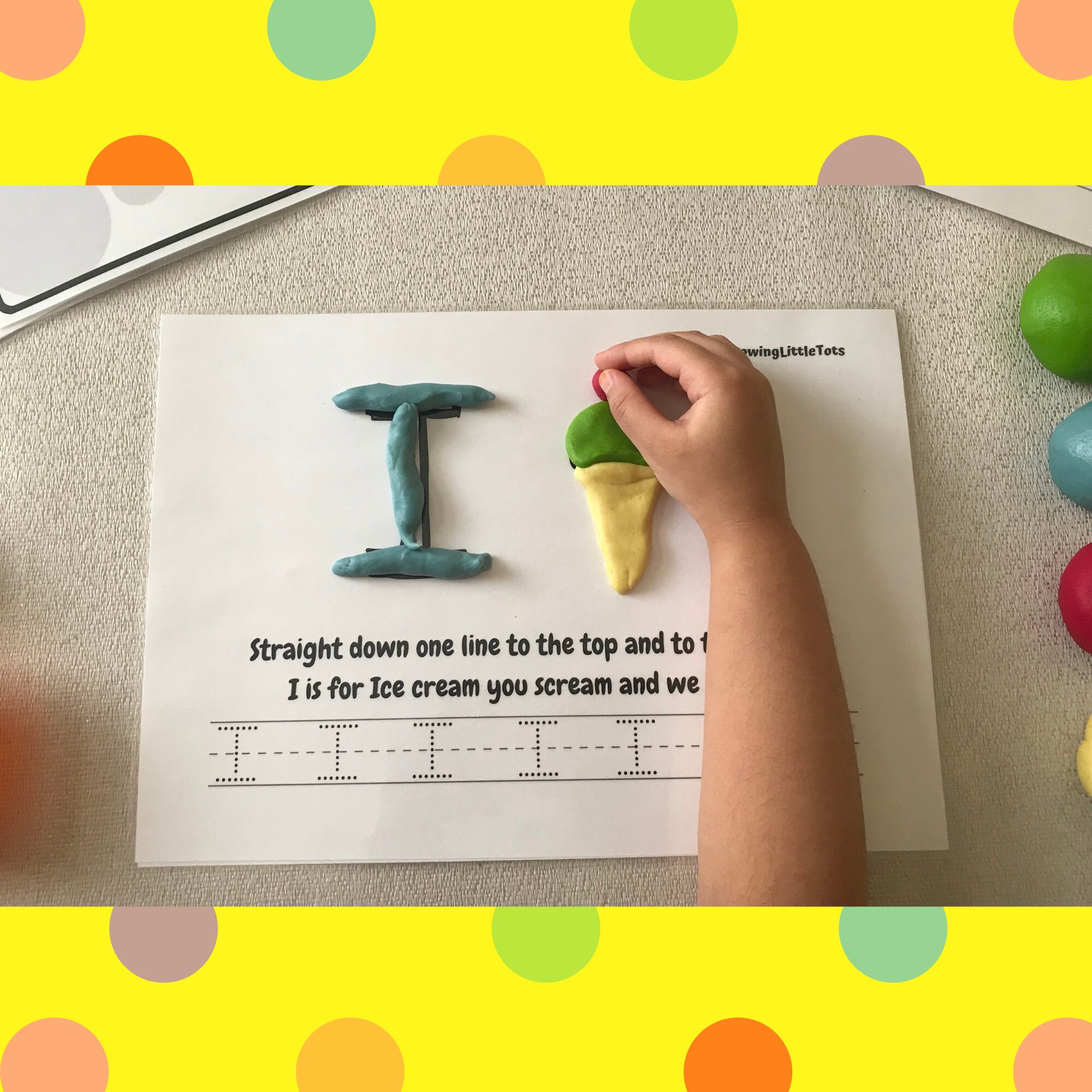 Alphabet Rhyming Play Dough Mat Alphabet Tracing Mat - Etsy