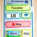 Kids Calendar Printable, Perpetual Calendar, Circle Time, Morning ...