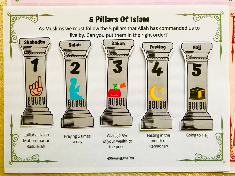 Islamic Busy Book, Islamic Learning Binder, Ramadan Activities, Islamic ...