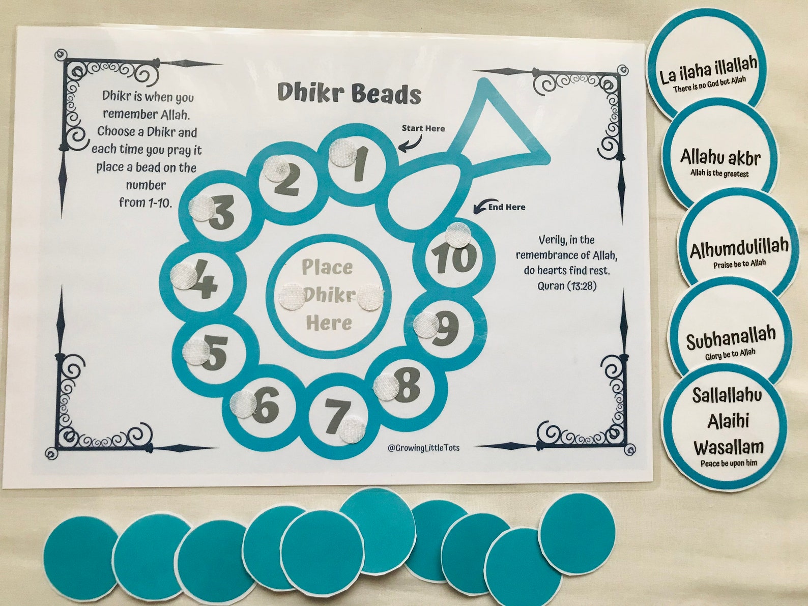 Islamic Busy Book Islamic Learning Binder Ramadan - Etsy