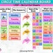 Circle Time Calendar Board Printable, Months of the Year, Days of the ...
