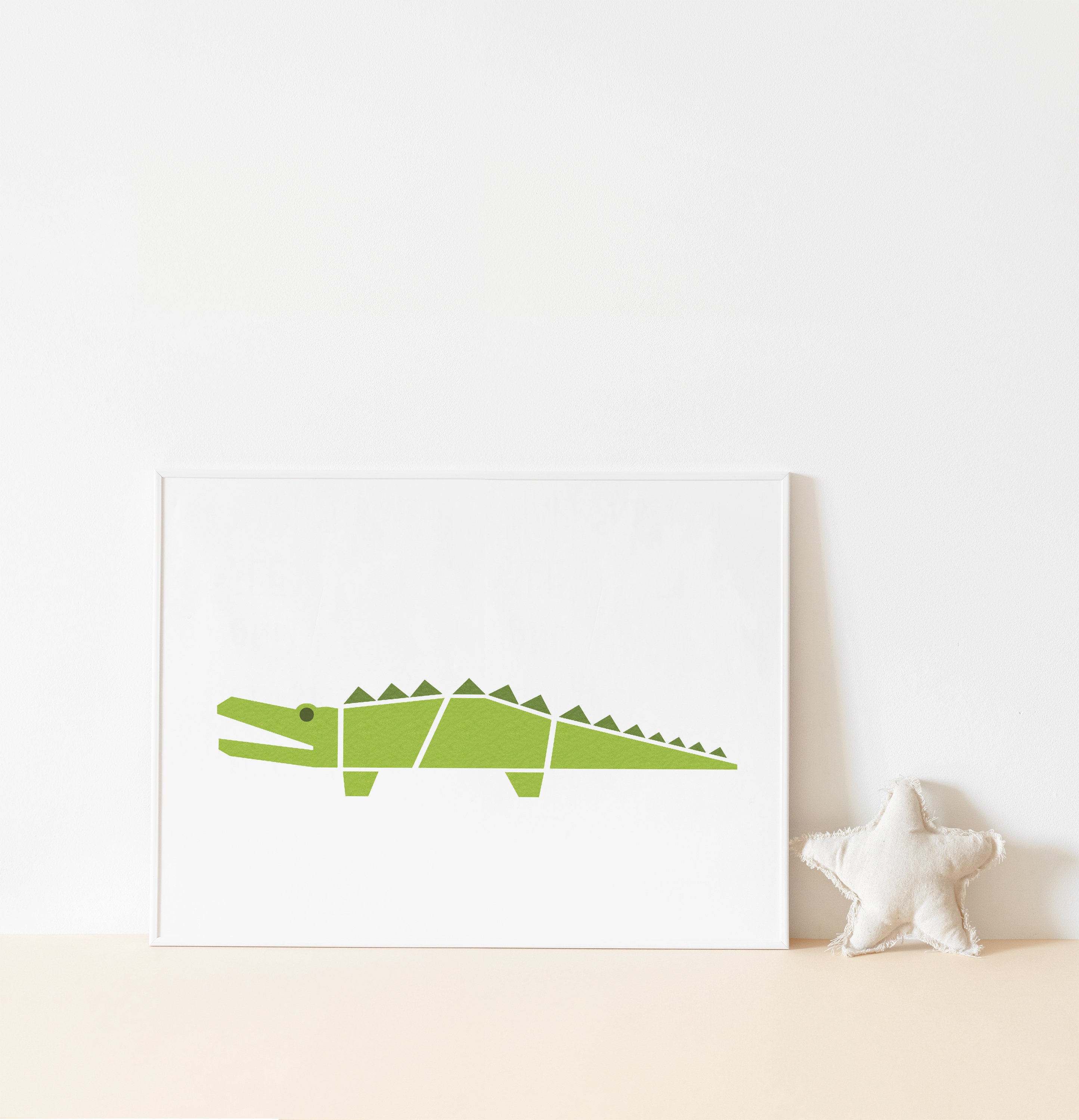Alligator PrintCrocodile PrintAlligator Wall ArtAlligator | Etsy