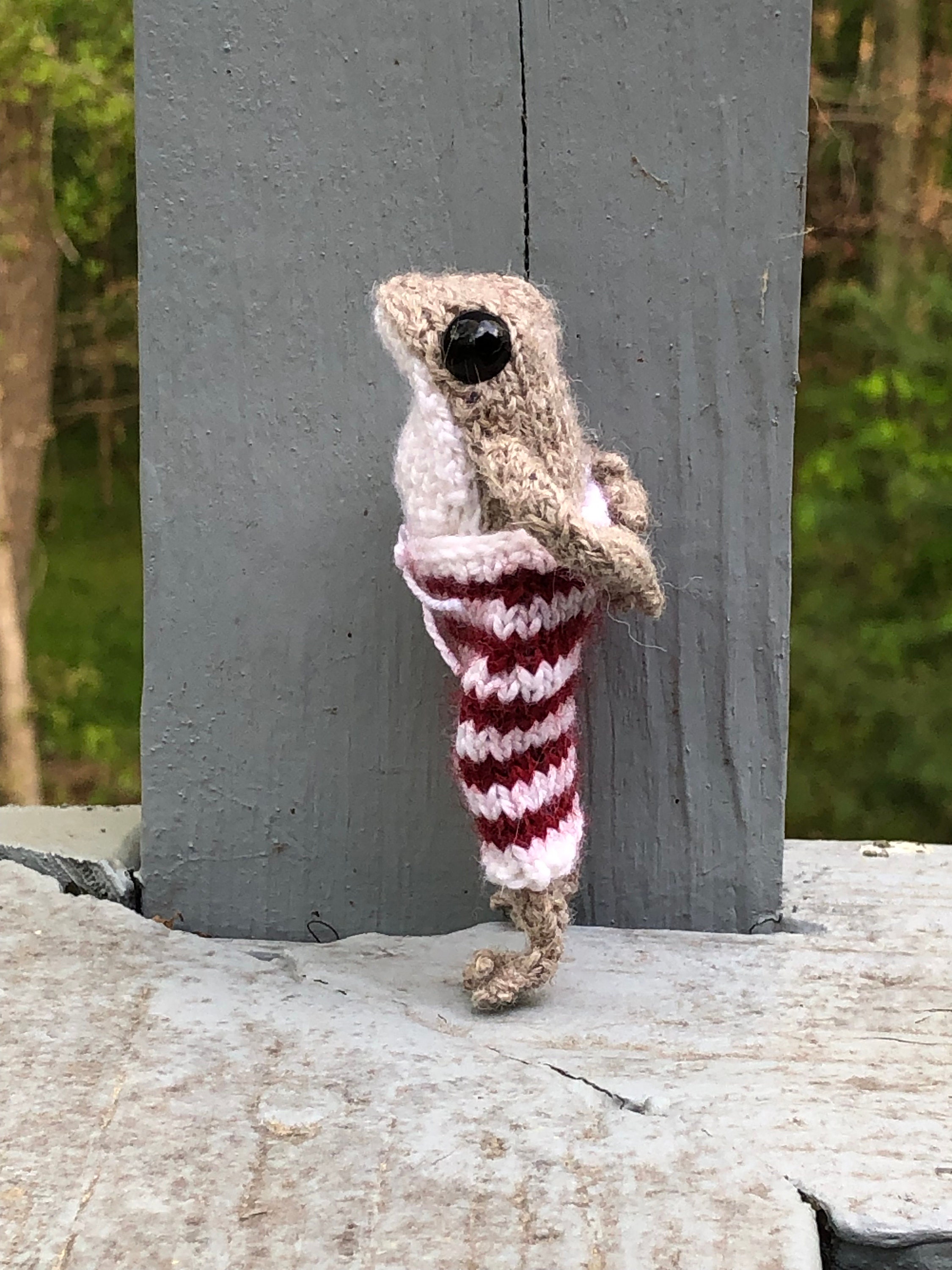 Froggy SHORTS, Knit Frog, Birthday Frog, Frog Lover Gifts, Knitted Frog ...