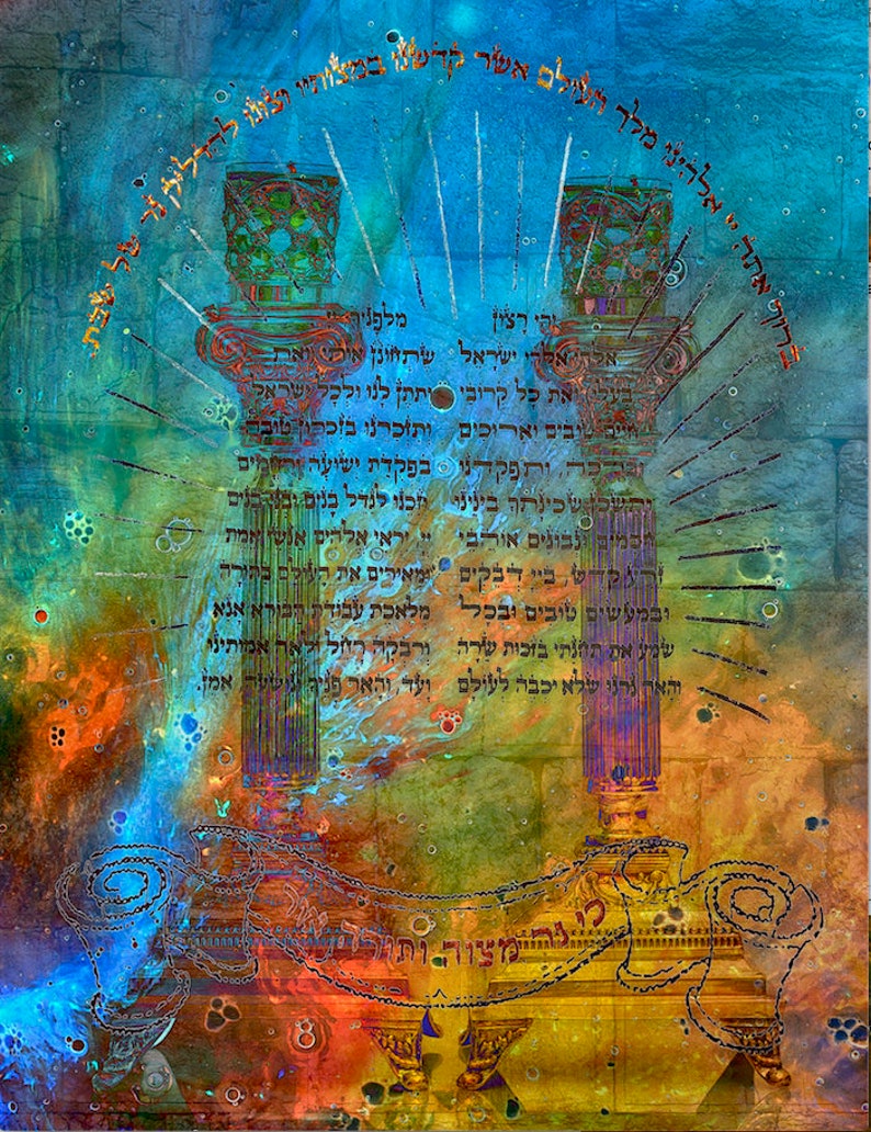 Shabbat Candle Art, Jewish Prayer, Wall Art,canvas Art, Acrylic Art ...
