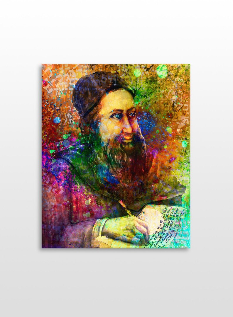 Jewish Art for Counter and Desk, Plexiglass With Velvet Back, Judaica ...