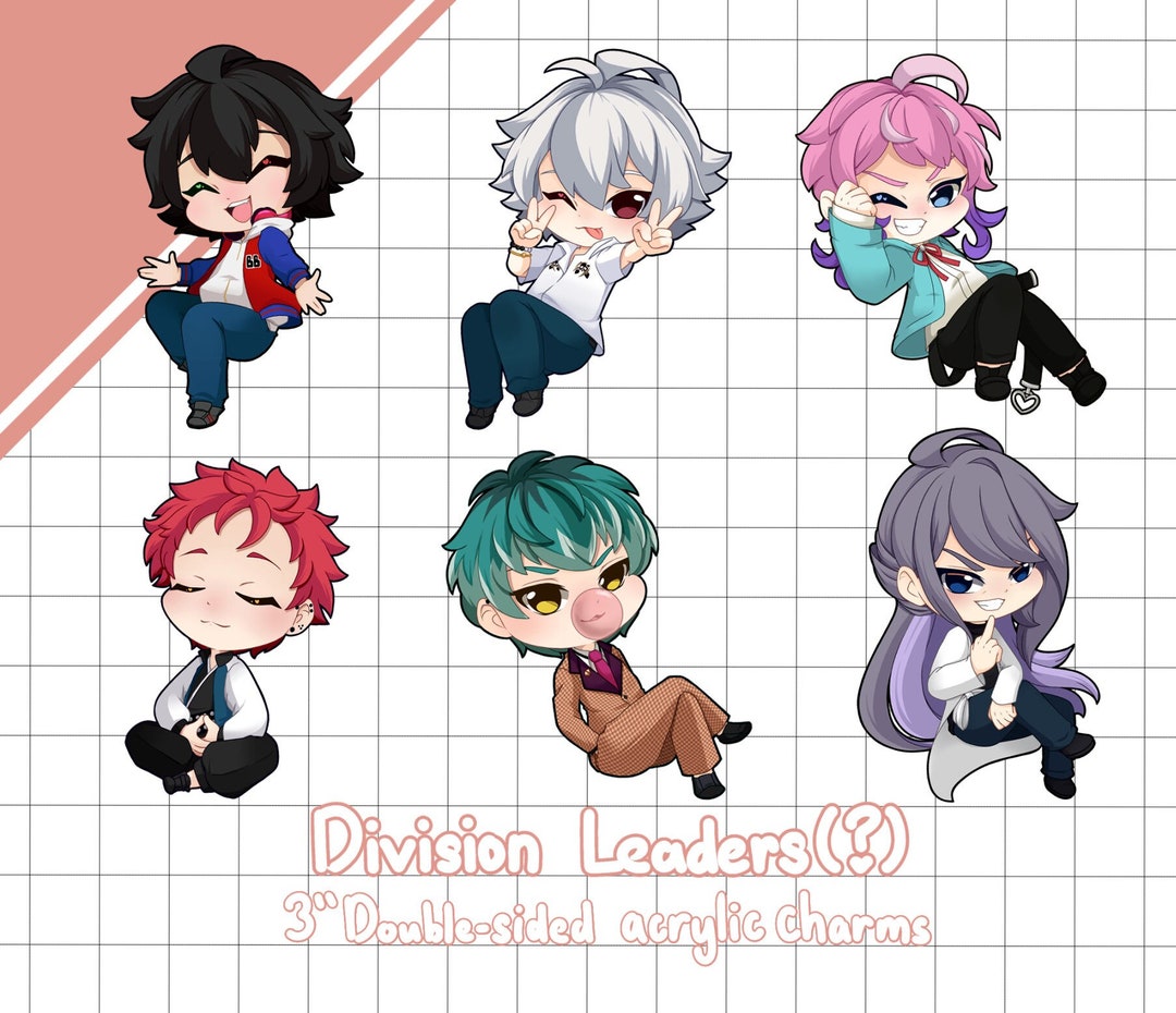 Hypnosis Mic | Division Leaders (??) Acrylic Charms - Etsy