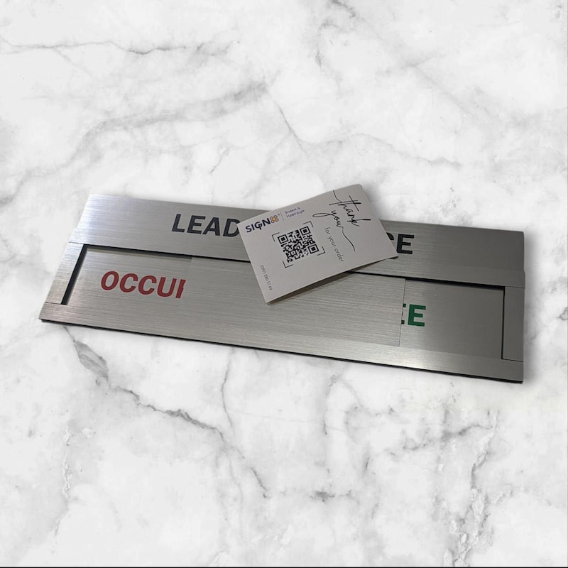 Occupied Office Door Sign - Etsy