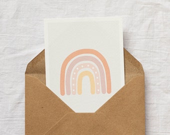 Rainbow Postcard - Etsy