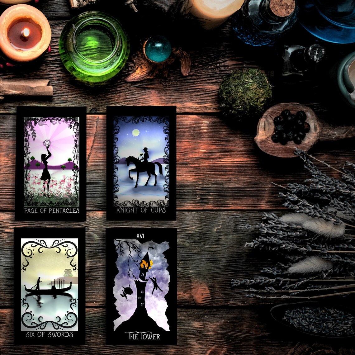 Crystal Unity Series Tarot Card Deck - Etsy