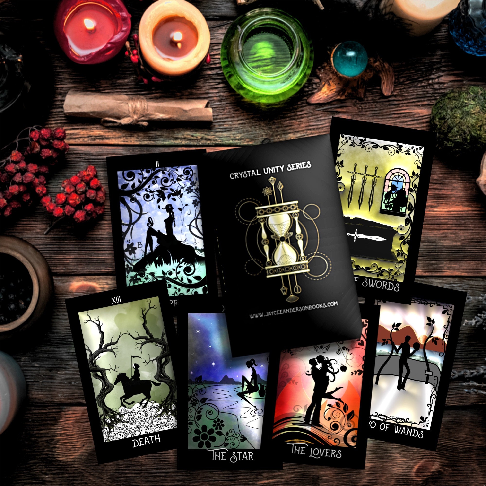 Crystal Unity Series Tarot Card Deck - Etsy