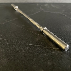 Mini Metal Barbell - PR Tracker - Stainless Steel Powerlifting ...