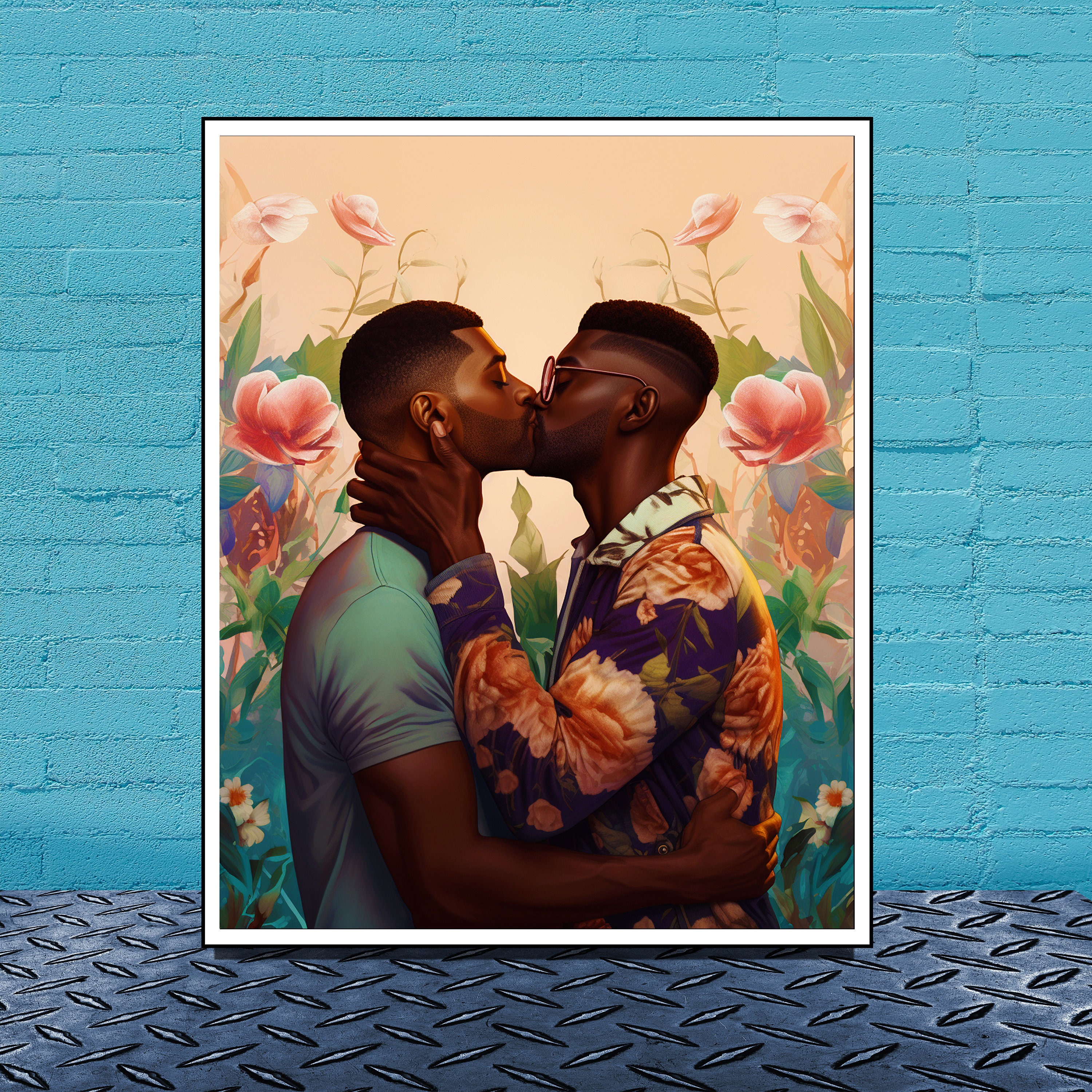 Romantic Gay Love Art 3931