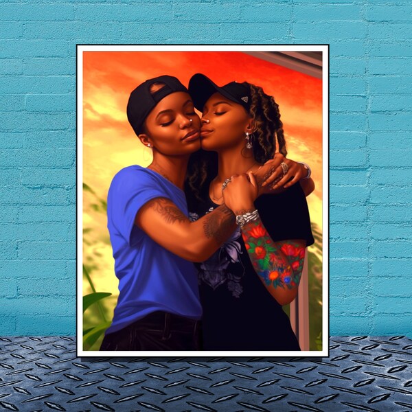Lesbian Sapphic Girl Etsy