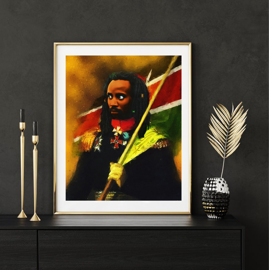 Field Marshal Musa Mwariama, Mau Mau Art, Kenyan Art, Kikuyu Freedom ...