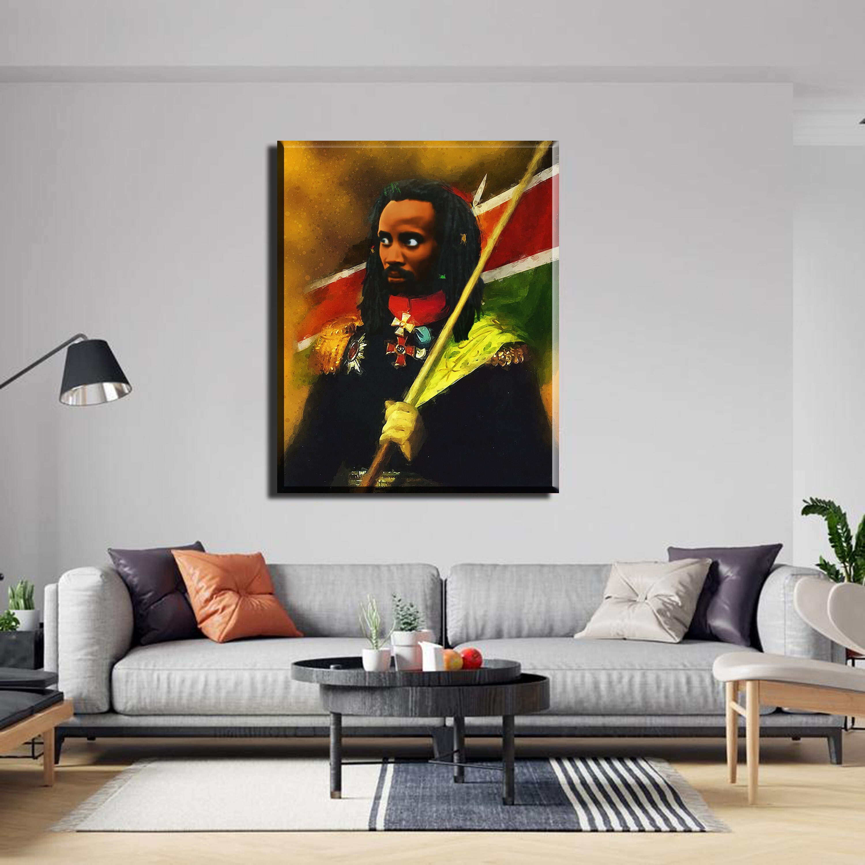 Field Marshal Musa Mwariama Mau Mau Art Kenyan Art Kikuyu - Etsy