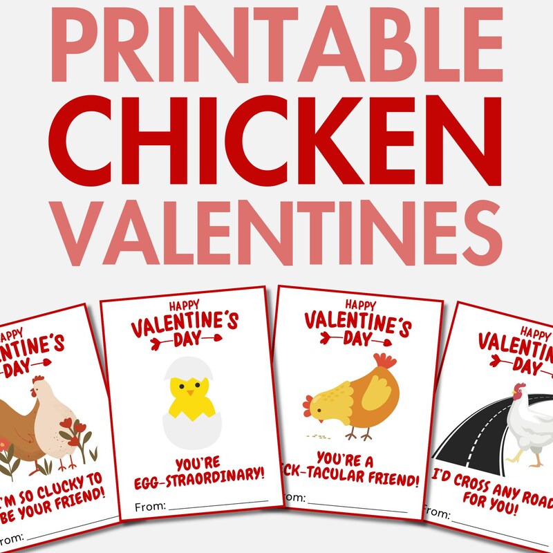 Chicken Valentine - Etsy