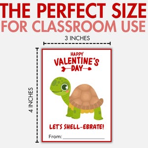 Printable Turtle Valentines | Turtle Valentine Cards | Tortoise ...