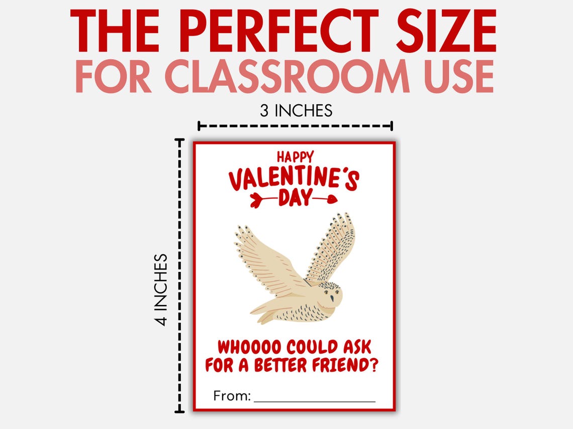 Printable Owl Valentines | Owl Valentine Cards | Bird Valentines ...