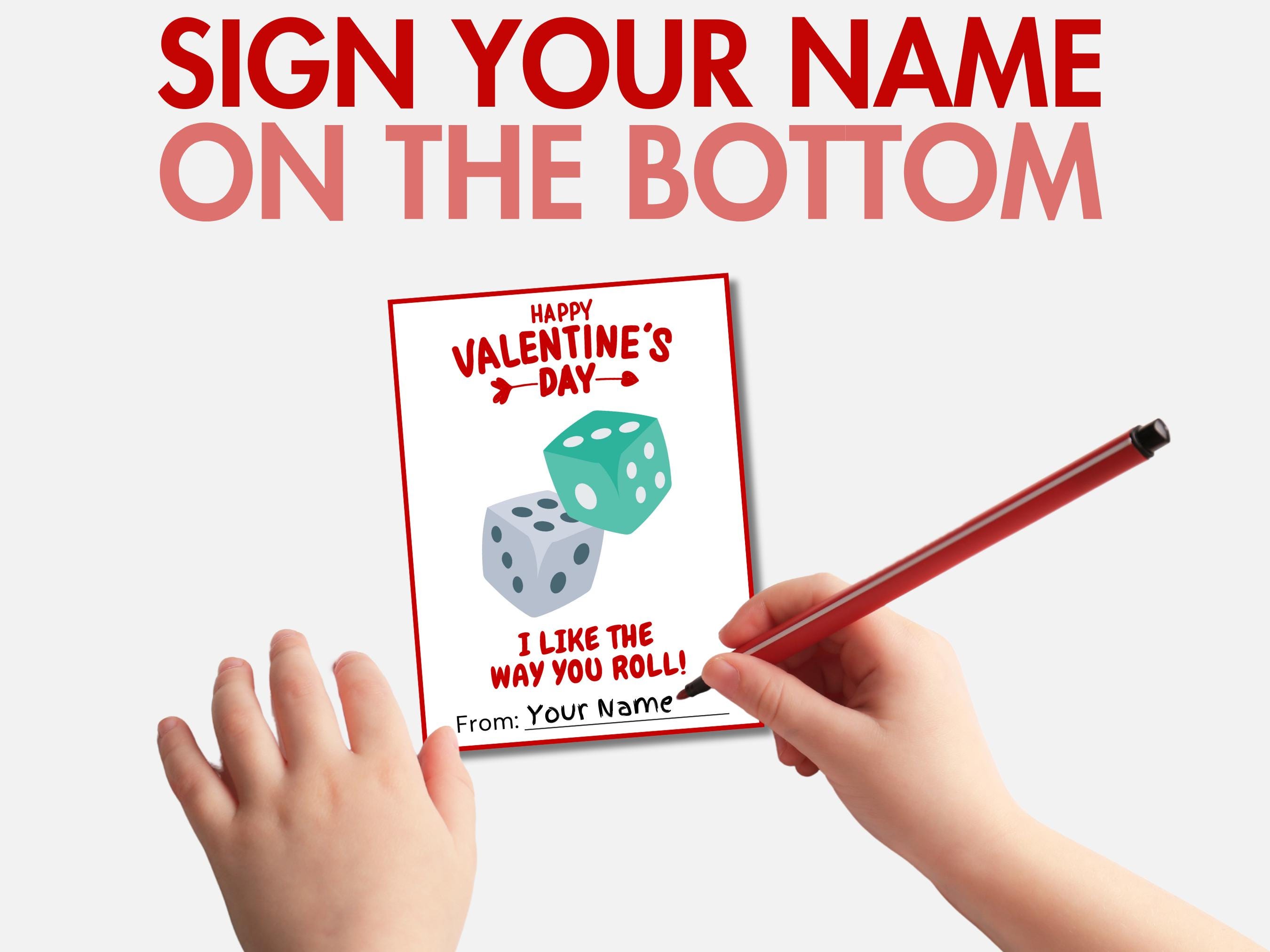 Printable Board Game Valentines | Board Gaming Valentine Cards | Board ...
