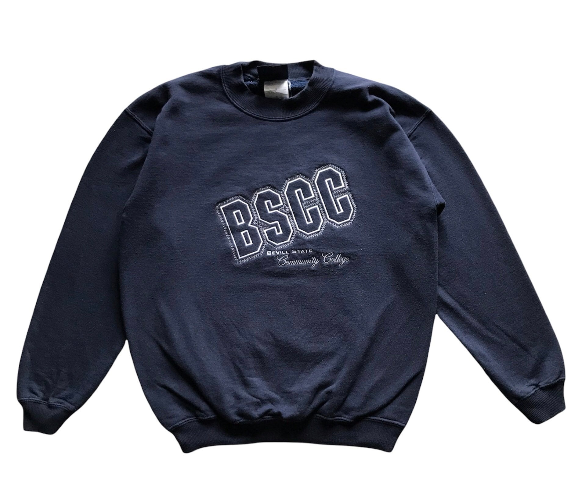 Vintage BSCC Bevill State Community College Embroidery Crewneck ...