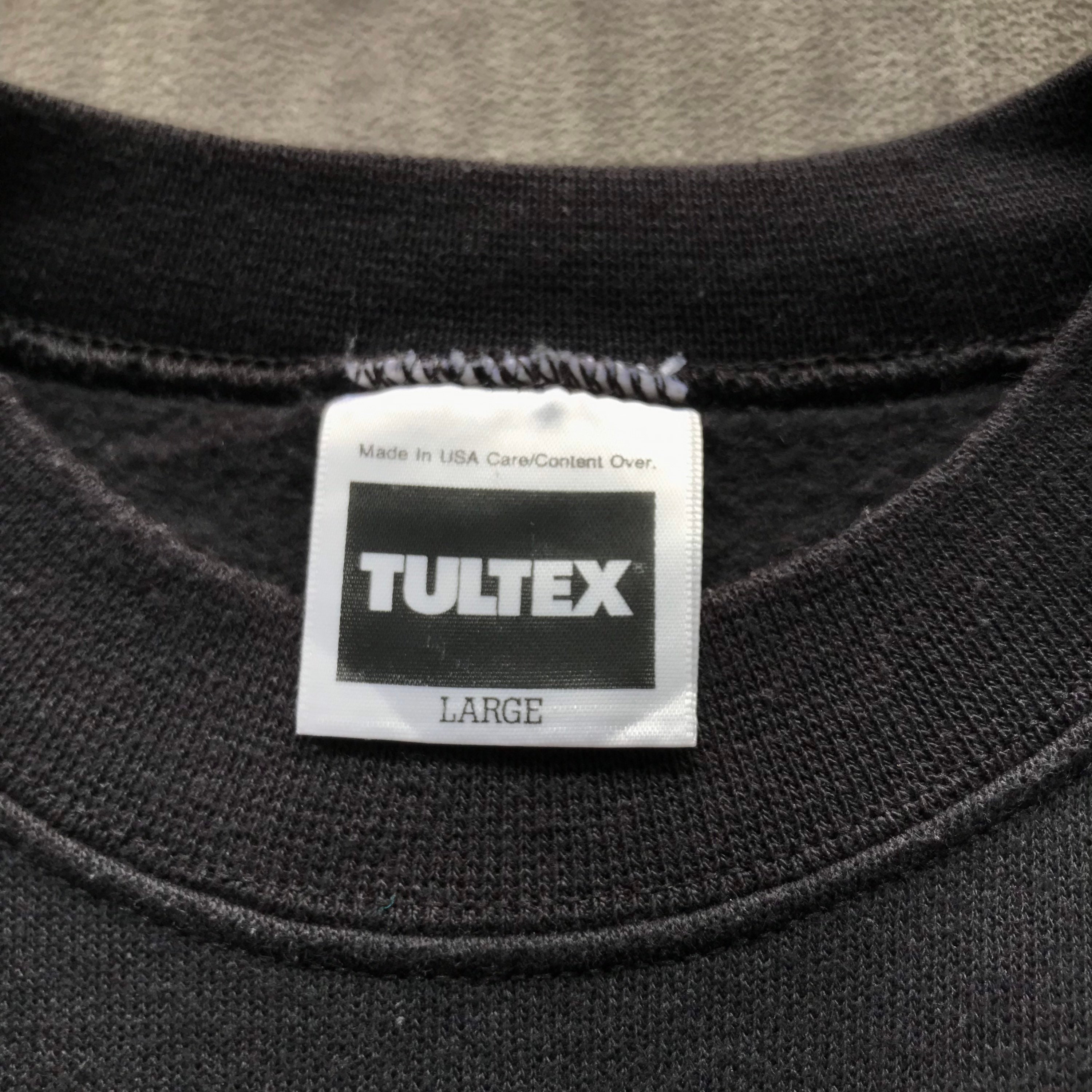 Vintage 90s Art Animal Wolf Big Print Tultex Tag Crewneck - Etsy