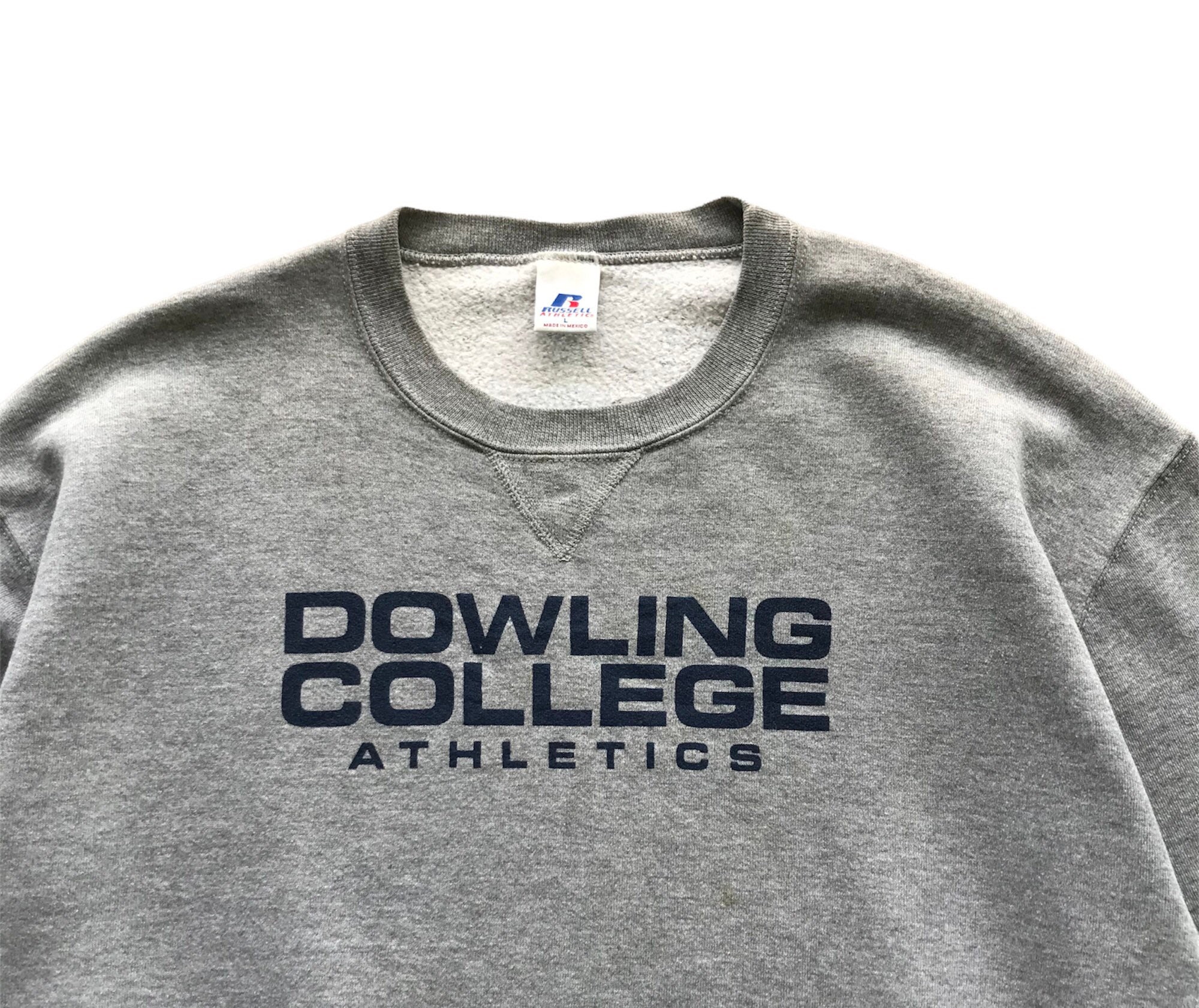 Vintage 90s Dowling College Athetics Buliding Champions Russell Tag ...