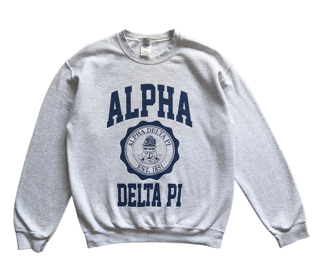 Vintage Y2k Alpha Beta Pi Biglogo Spellout Crewneck Sweatshirt M Size ...