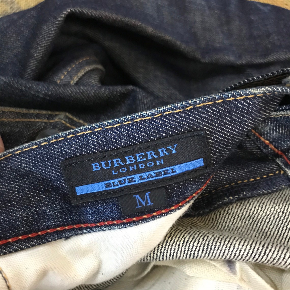 Vintage Burberry London Blue Label Jeans Size M 30 - Etsy