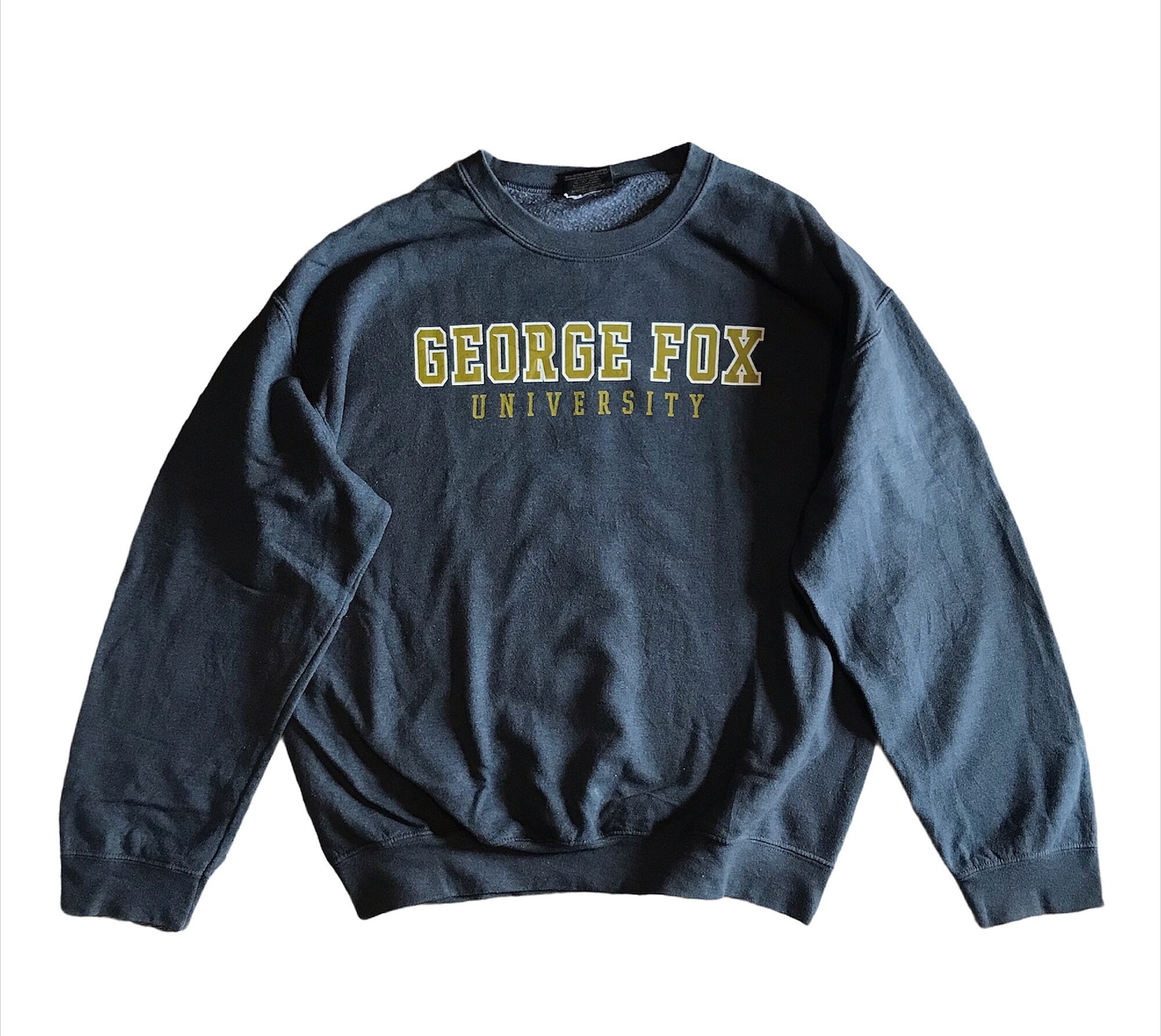 Vintage 90s George Fox University Spellout Sweatshirt L Size - Etsy UK