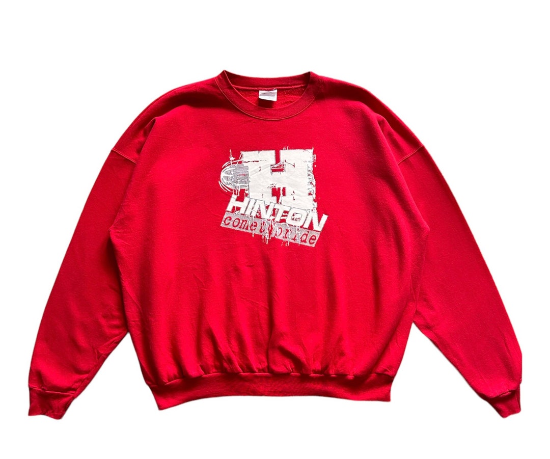 Vintage Hinton Comet Pride Hinton School Big Print Logo Spellout ...