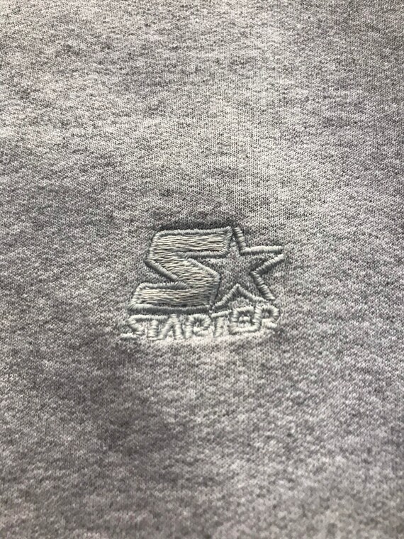 Vintage Starter embroidery basic logo DISTRESSED crew… - Gem