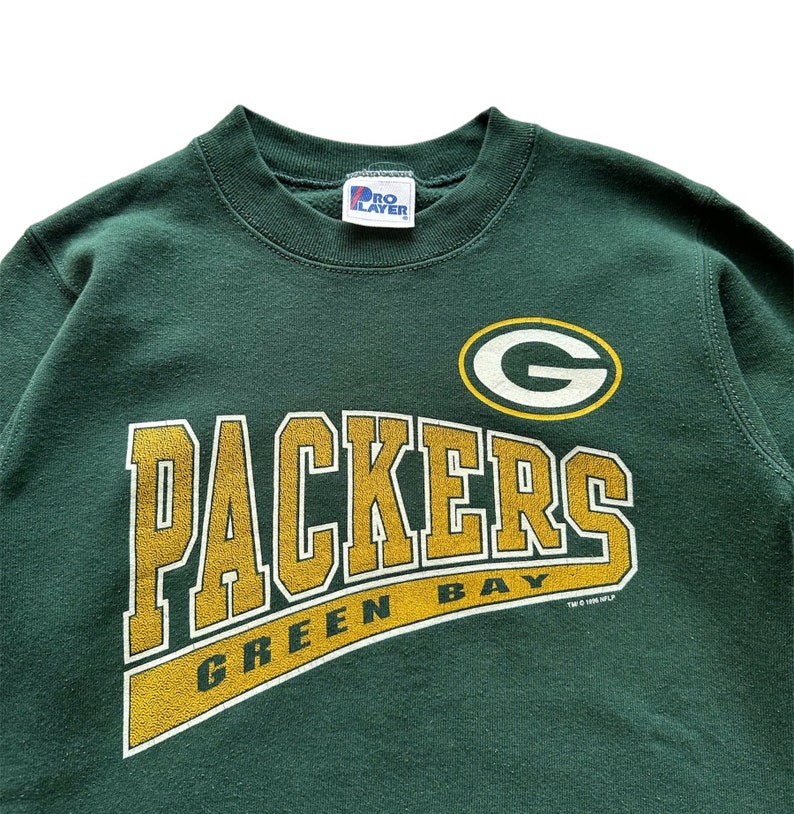 Vintage 90s NFL Sportswear Green Bay Packers Spellout Pro Player Tag ...