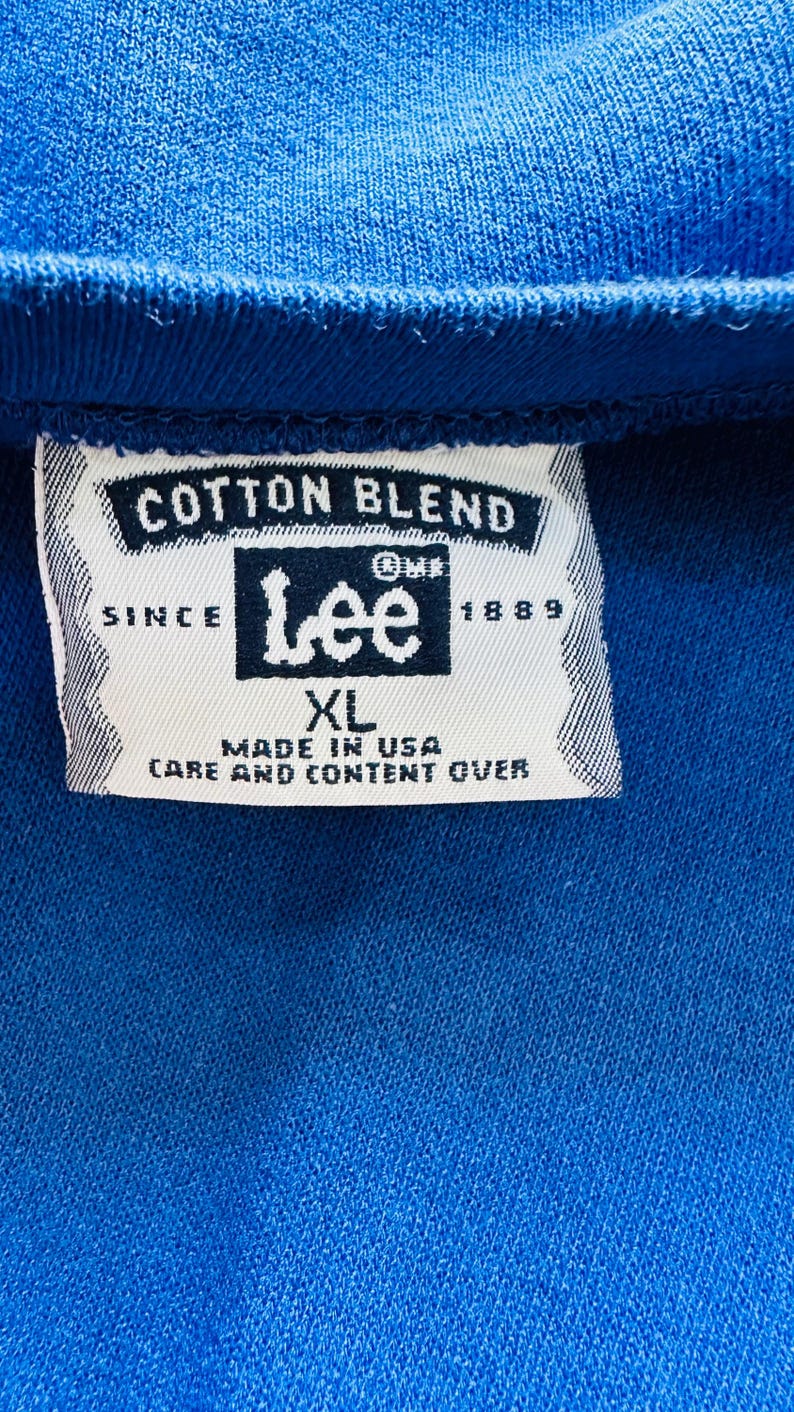 Vintage Lee 90s T.roosevelt H.S Art Print Lee Tag Crewneck Sweatshirt ...